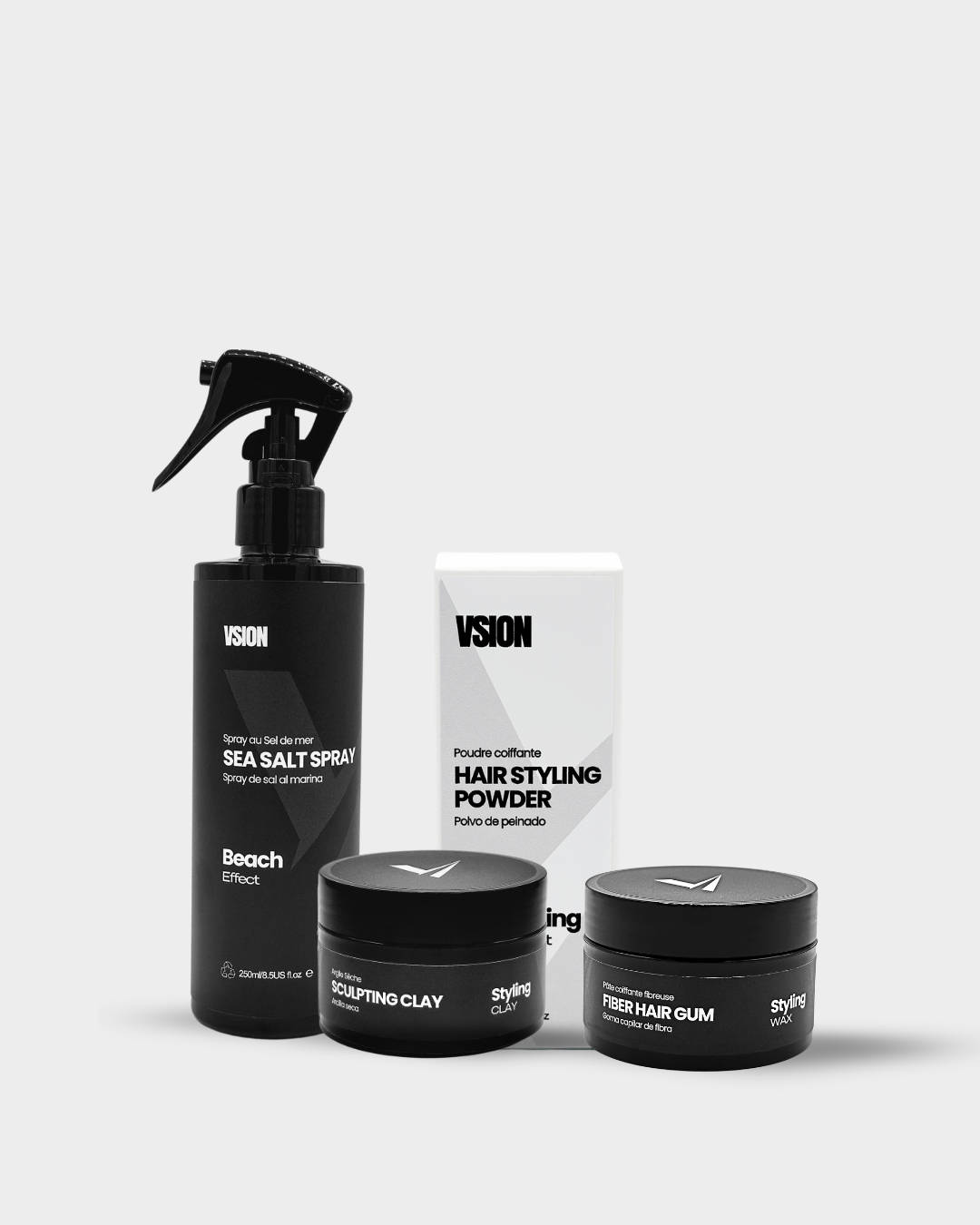 Kit Texture Max : Tous types de cheveux – VSION